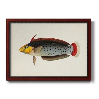 Tropical Fish Collection IV Premium Framed Canvas- Ready to Hang - Bed ...