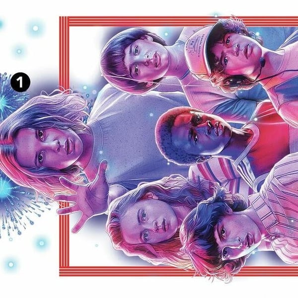 Stranger Things Peel And Stick Giant Wall Decals by RoomMates - Bed ...