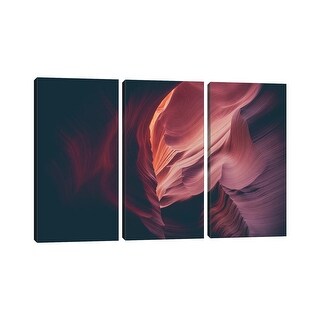 iCanvas "Landscapes Raw 4 Antelope Canyon, USA" by Joe Mania 3-Piece ...