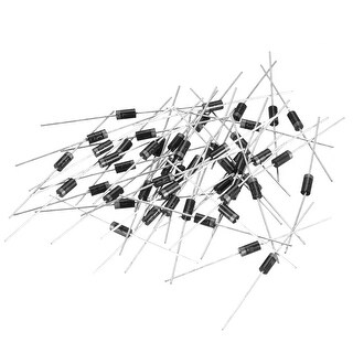 1N4007 Rectifier Diode 1A 1kV Axial Electronic Silicon Diodes 50pcs ...