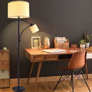 Standing Lamp for Living Room Reading Floor Lamp Standing Decor - 2 ...