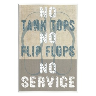 Stupell Summer No Service Sign Wall Plaque Art Design By GraffiTee ...