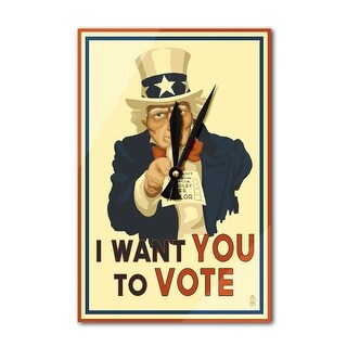 Uncle Sam - I Want You To Vote - Political - Lantern Press Artwork ...