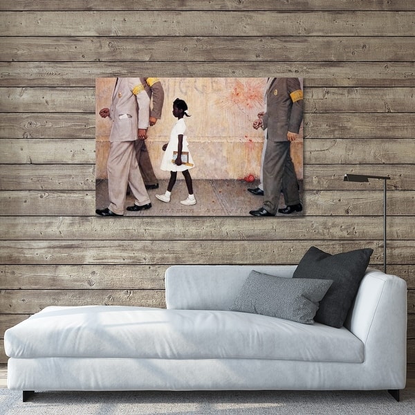 The Problem We All Live With (Ruby Bridges) Print On Acrylic Glass by ...