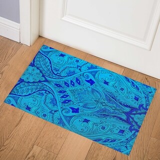 MAHAL BLUE Doormat By Kavka Designs - Bed Bath & Beyond - 31257991