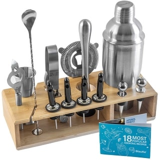 Professional Grade Barware Tool Gift Set Bartender Kit Drink Making ...