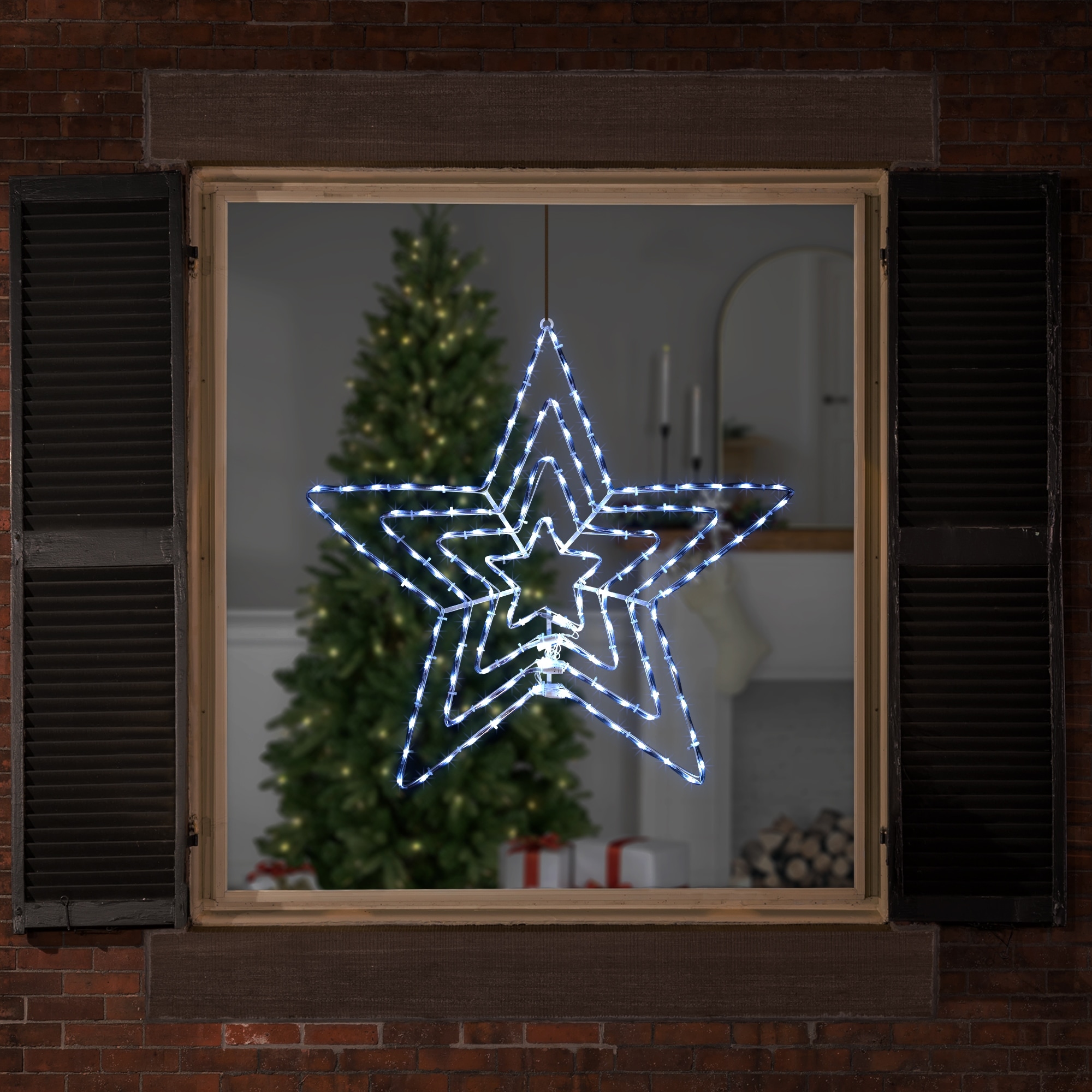 star decoration for window
