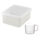 Richell Pet Stuff Container Small, Lid with Hinge for Food or Toy ...