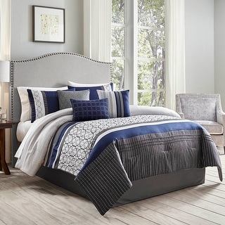 Wayne 7 pc Comforter Set - Bed Bath & Beyond - 31889523