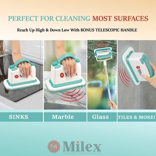 Milex Cordless GO SCRUBBER: Harness the Power of Vibrations for a ...