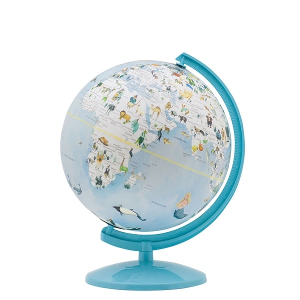 world globe light