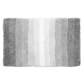 Pure Bath Ombre 2 Piece Stripe Modern Bath Rugs - Bed Bath & Beyond ...