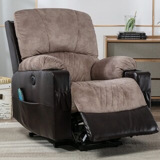 Prelife Power Lift Recliner Chair with Heated and Vibration Massage for ...
