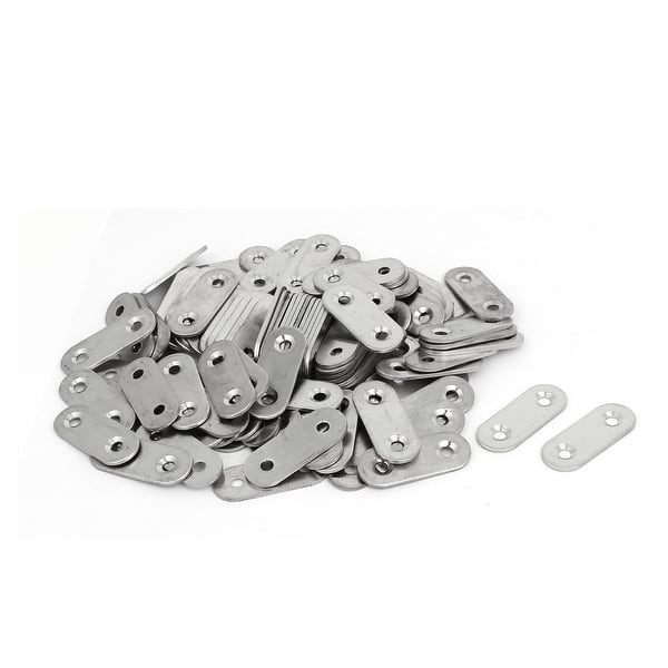 40mm x 15mm Stainless Steel Straight Brace Flat Mending Repair Plates ...