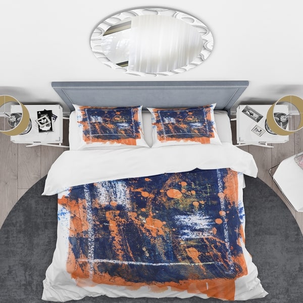 abstract face bedding