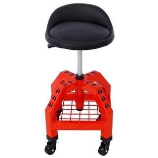Pneumatic 360 Degree Swivel Stool, Mechanics Rolling Creeper Seat - Bed ...