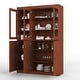 Palace Imports 100% Solid Wood 48.5" China Pantry Cabinet with Solid or ...