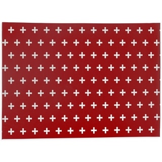 CRISS CROSS RED Outdoor Mat By Kavka Designs - Bed Bath & Beyond - 34419881