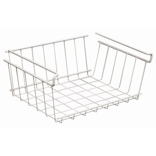 ClosetMaid Multi-Purpose Under-Shelf Hanging Wire Storage Basket - Bed ...