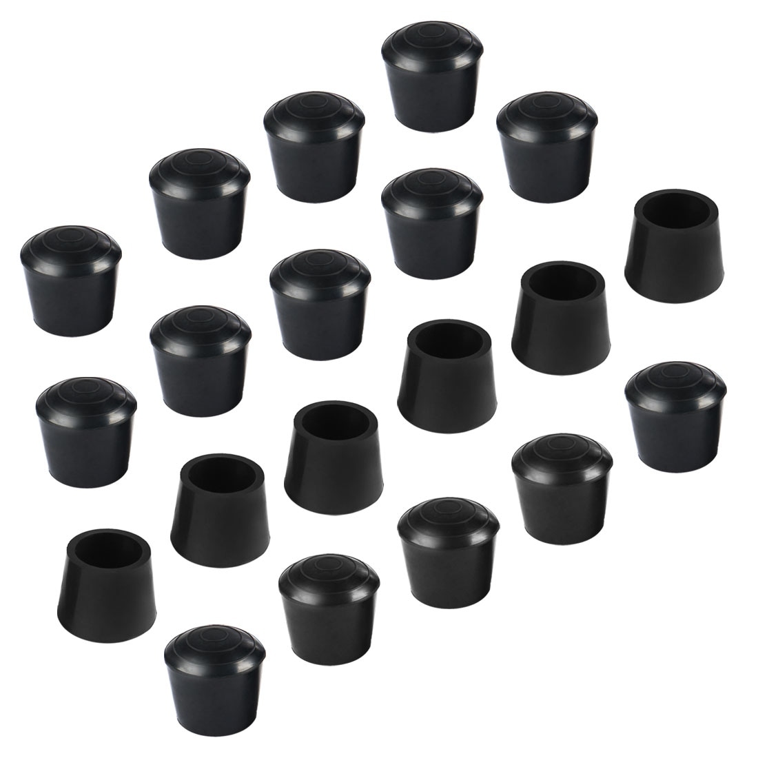 Rubber Furniture Table Leg Caps Tip Cup Feet Cover 5/8"Inner Dia 14pcs ...