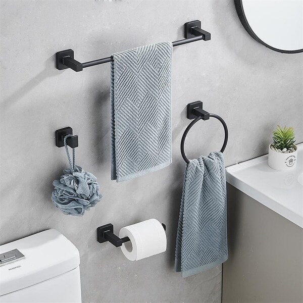 Ring towel holder store