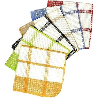 12-Pack 100 Percent Cotton Kitchen Dish Cloths - Bed Bath & Beyond ...