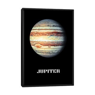 iCanvas "Jupiter Planet" by Manjik Pictures Framed Canvas Print - Bed ...