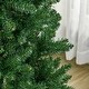 HOMCOM 6' Tall Unlit Slim Fir Artificial Christmas Tree with Realistic ...