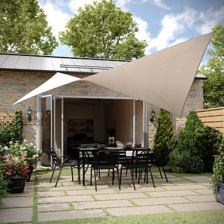 Weather Resistant Sun Shade Canopy with Included Nylon Ropes - Bed Bath ...