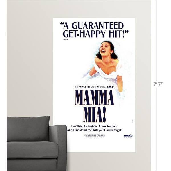 "Mamma Mia (Broadway) (2003)" Poster Print - Multi - Bed Bath & Beyond ...