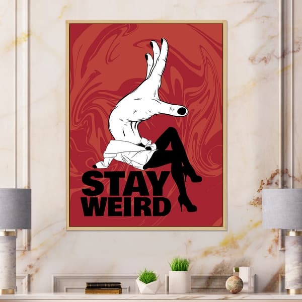 weird art posters