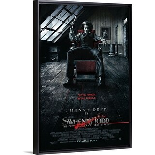 "Sweeney Todd The Demon Barber of Fleet Street (2007)" Black Float ...