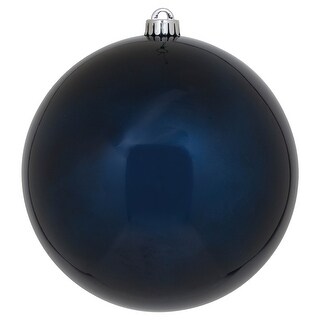 Vickerman 8" Midnight Blue Candy Ball Ornament - Bed Bath & Beyond ...