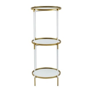 A&B Home 3-Tier Round Shelf - Bed Bath & Beyond - 36812950