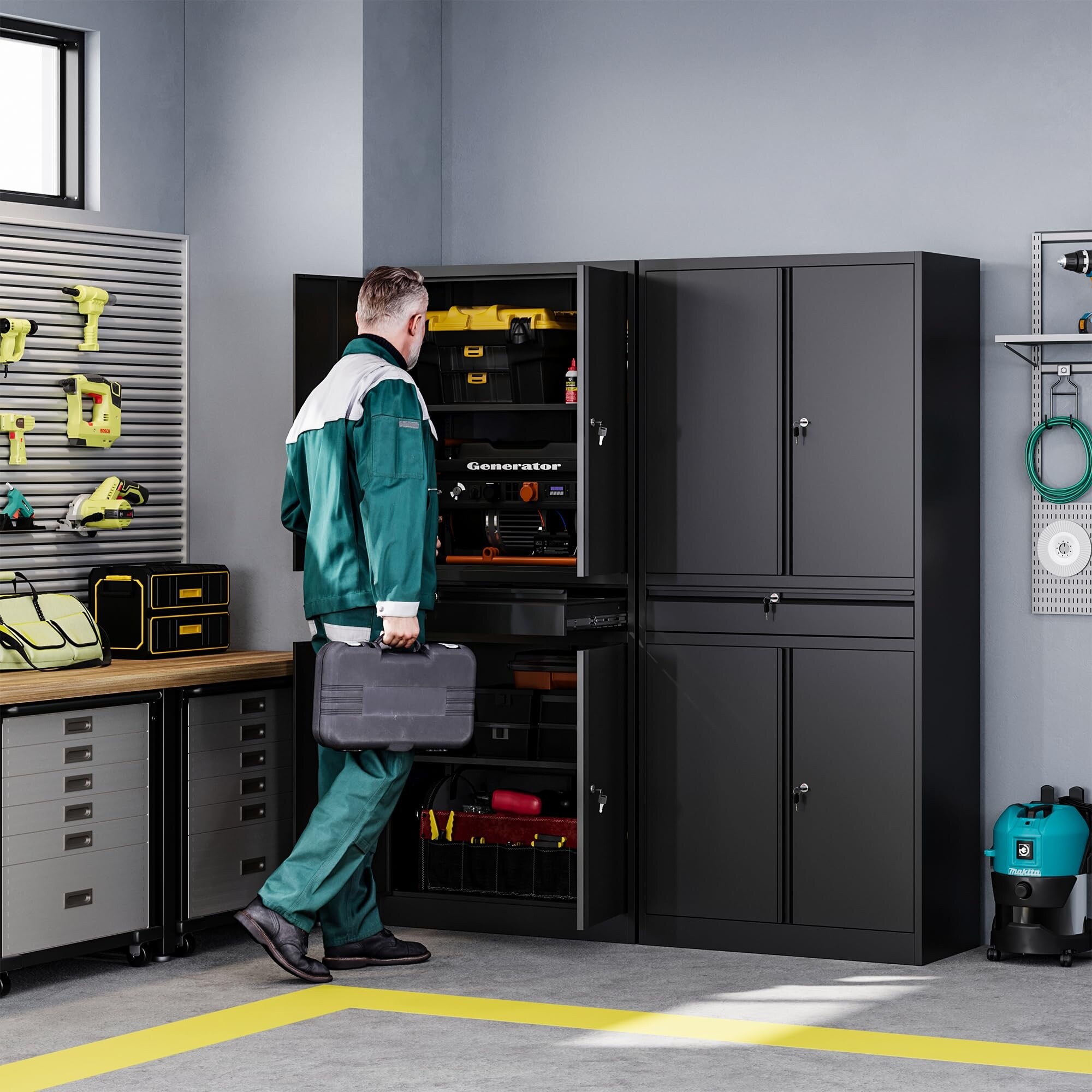 Masterforce garage cabinets store