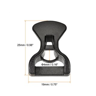 Aluminum Cord Tensioner, 4mm Dia L Shape Tent Rope Adjuster Tightener ...