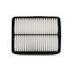 P501-13-3A0 Rectangle Shaped Black White Pleated Panel Car Air Filter ...