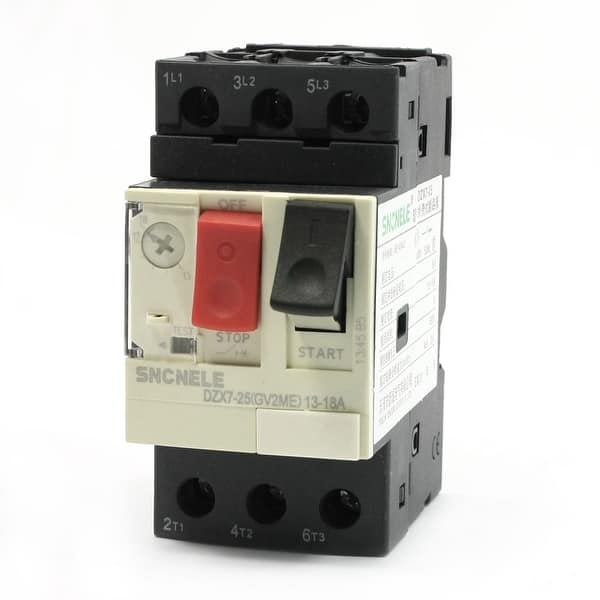 13-18A 690V 6KV Overload Three Phase NO+NC DIN Rail Mount Motor Circuit ...