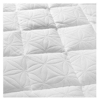 Gaiam® Om Soft Knit Aero Loft Down Alternative Mattress Pad - Bright ...