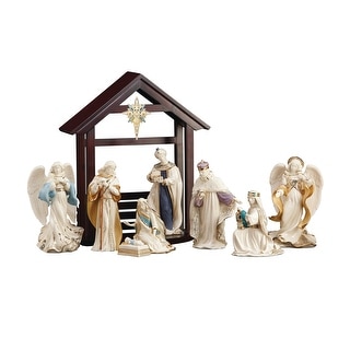 Lenox First Blessing Nativity 10-Piece Starter Set - Bed Bath & Beyond ...