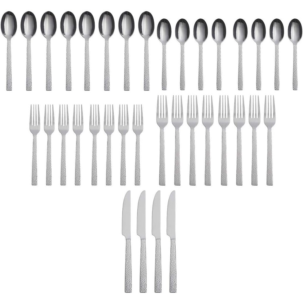 oneida hammered flatware