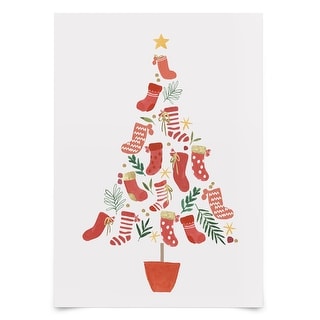 16" x 20" Christmas Stockings by Pi Holiday Poster Art Print Wall Art ...