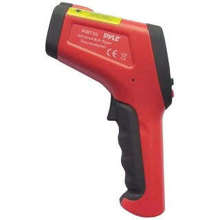 PYLE PRO PIRT30 High-Temperature IR Thermometer with Type K Input - Bed ...