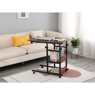 Moveable Height Adjustable Modern Computer PC Notebook - Bed Bath ...