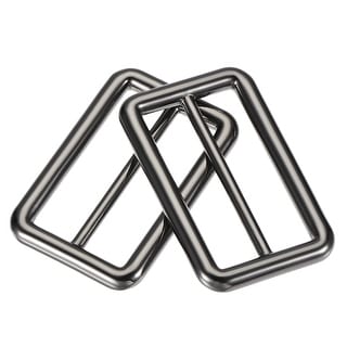 38mm Metal Slide Strap Adjustable Buckle Fastener Dark Gray 10pcs ...