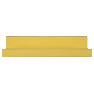 20" Yellow Floating Wall Shelf - Bed Bath & Beyond - 36007627