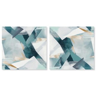 Force Lines Set Canvas Modern Abstracts by Art Remedy - Bed Bath ...