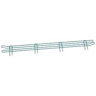 Nexel Wire Ledge, 48 x 4, Green - 10"L x 48"W x 4"H - Bed Bath & Beyond ...