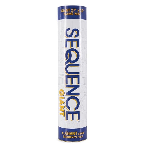 JAX Giant Sequence Jumbo Tube Edition with Deluxe Playing Mat, Cards ...