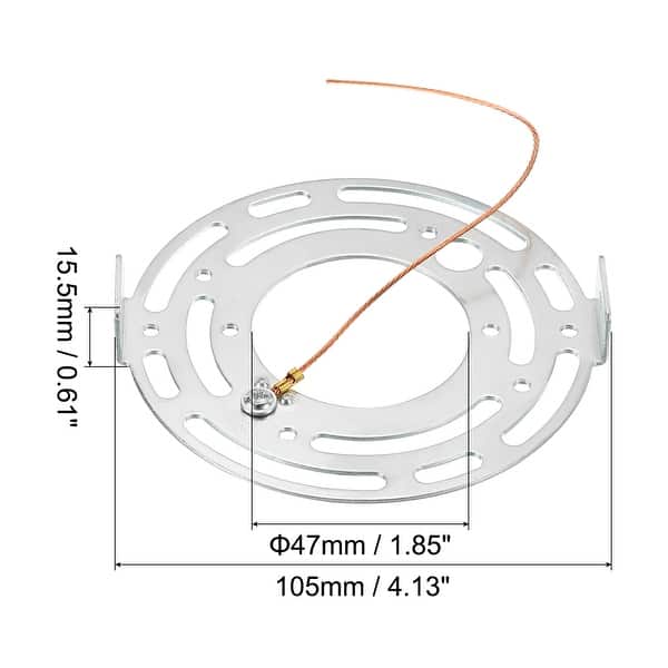 2set 105mm Ceiling Light Plate Light Fixture Steel Crossbar Mounting ...